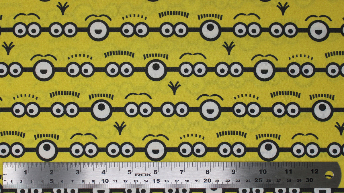 Minions Stripe - 45" - 100% cotton – Len's Mill