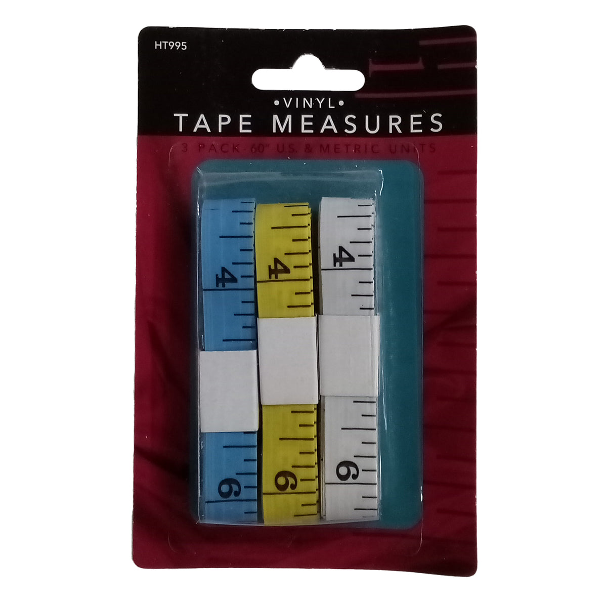 Vinyl 60" Tape Measure - 3pk – Len's Mill