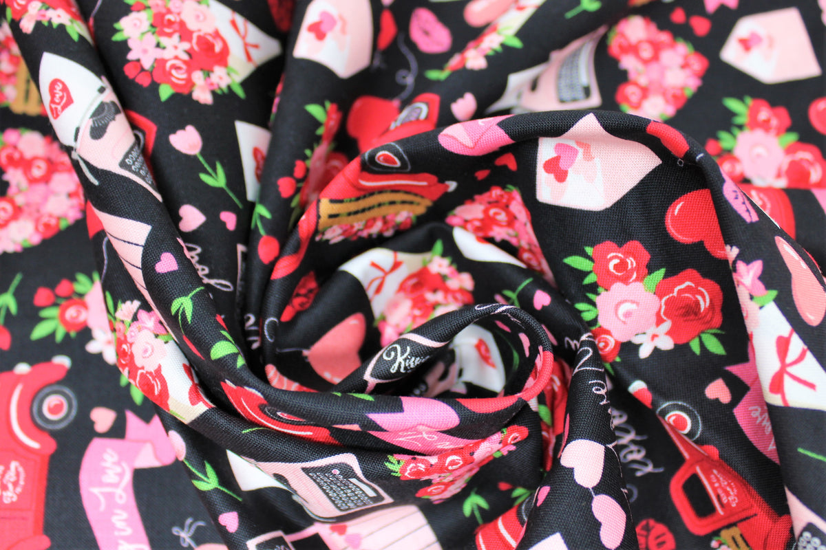 Falling in Love - 45" - 100% Cotton – Len's Mill