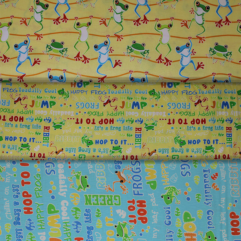 Toadally Cool Glow - 45" - 100% Cotton – Len's Mill