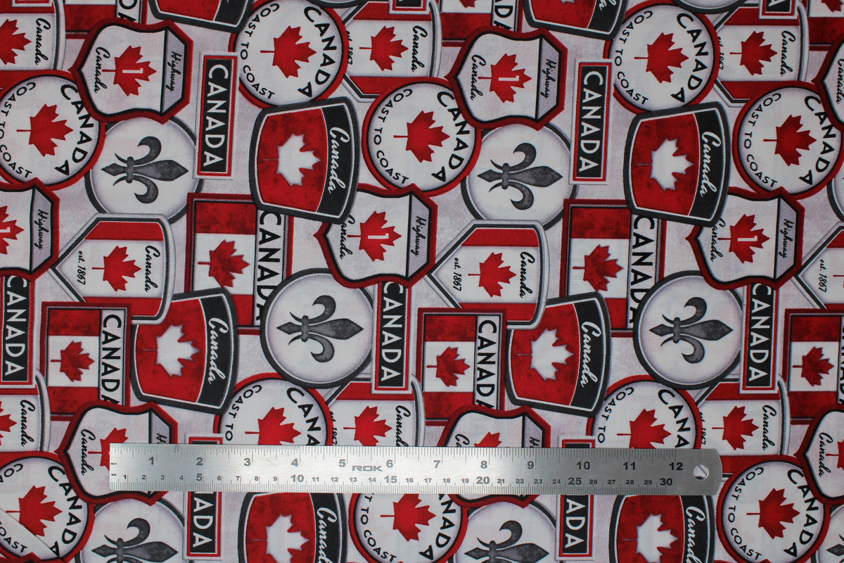 Canadianisms - 44/45" - 100% Cotton - WP Studio – Len's Mill