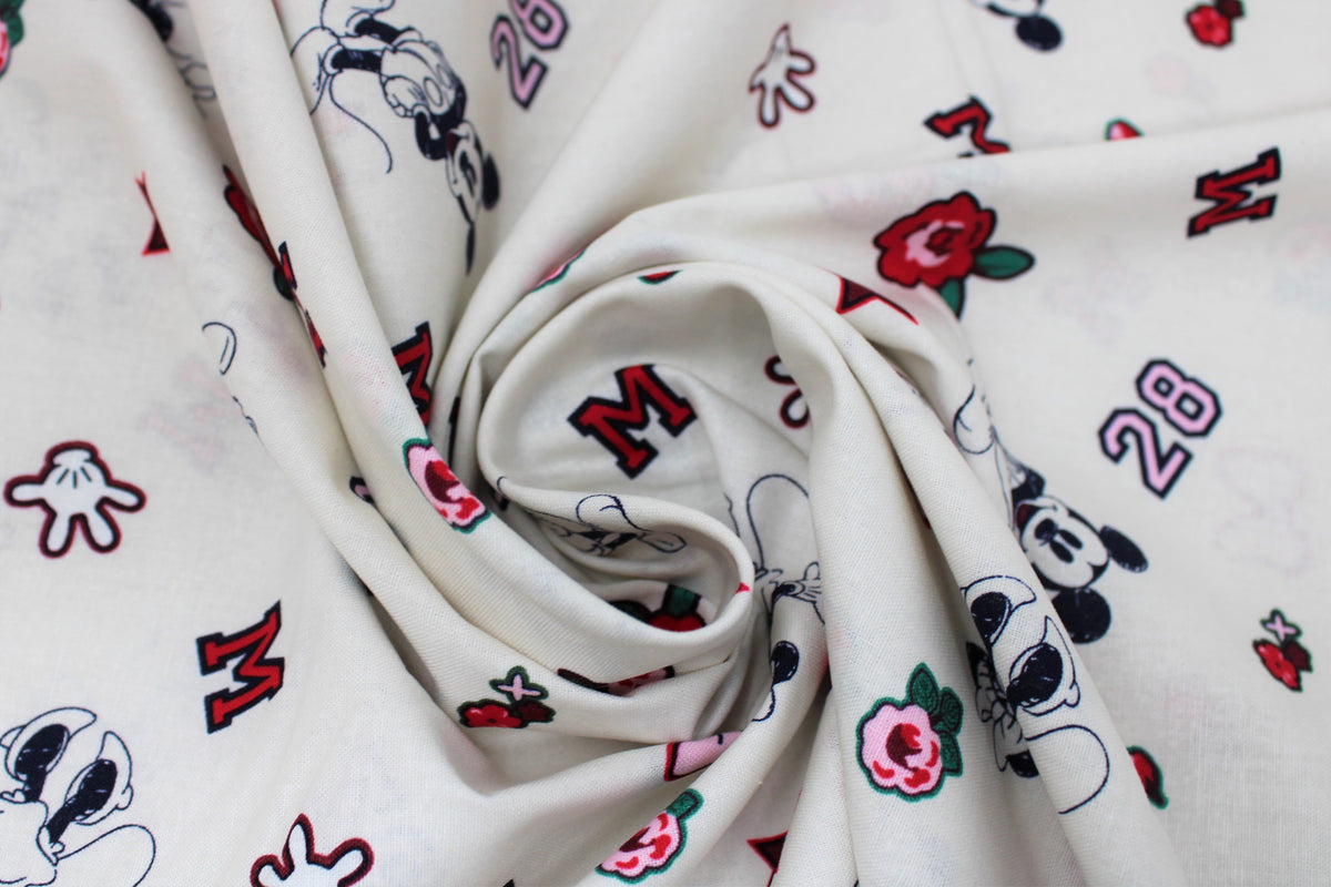 Mickey Mouse - 45" - 100% Cotton – Len's Mill