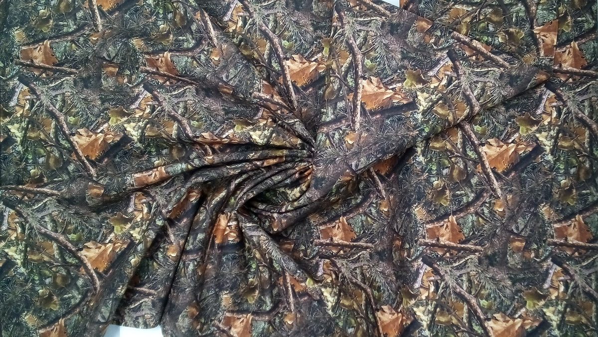 Nature Camo - 45" - 100% Cotton – Len's Mill