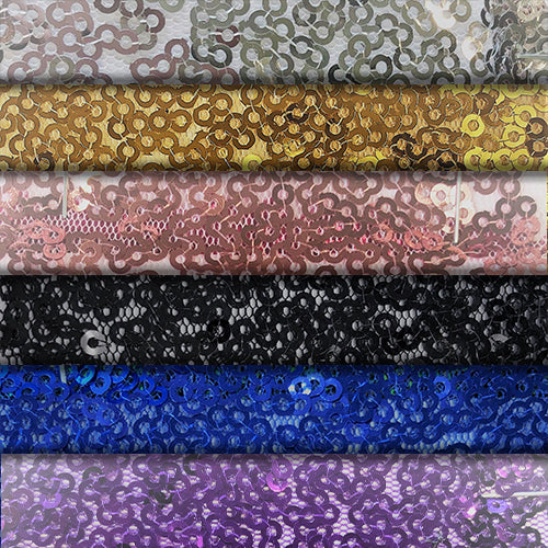 Sequin Mesh - 50/51" - 100% Polyester – Len's Mill