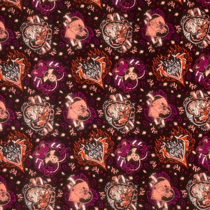 Cursed Hearts - 45" - 100% Cotton – Len's Mill